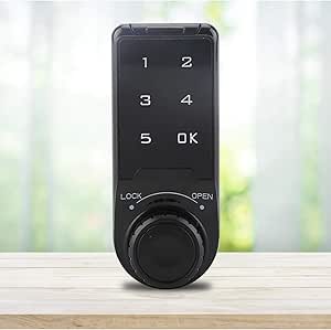 BORDSTRACT Touch Keypad Lock, Electronic Security Code Deadbolt Lock ...