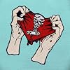 Amazon.com: ZEGINs Heart Broken Patch Embroidered Applique Badge Iron ...