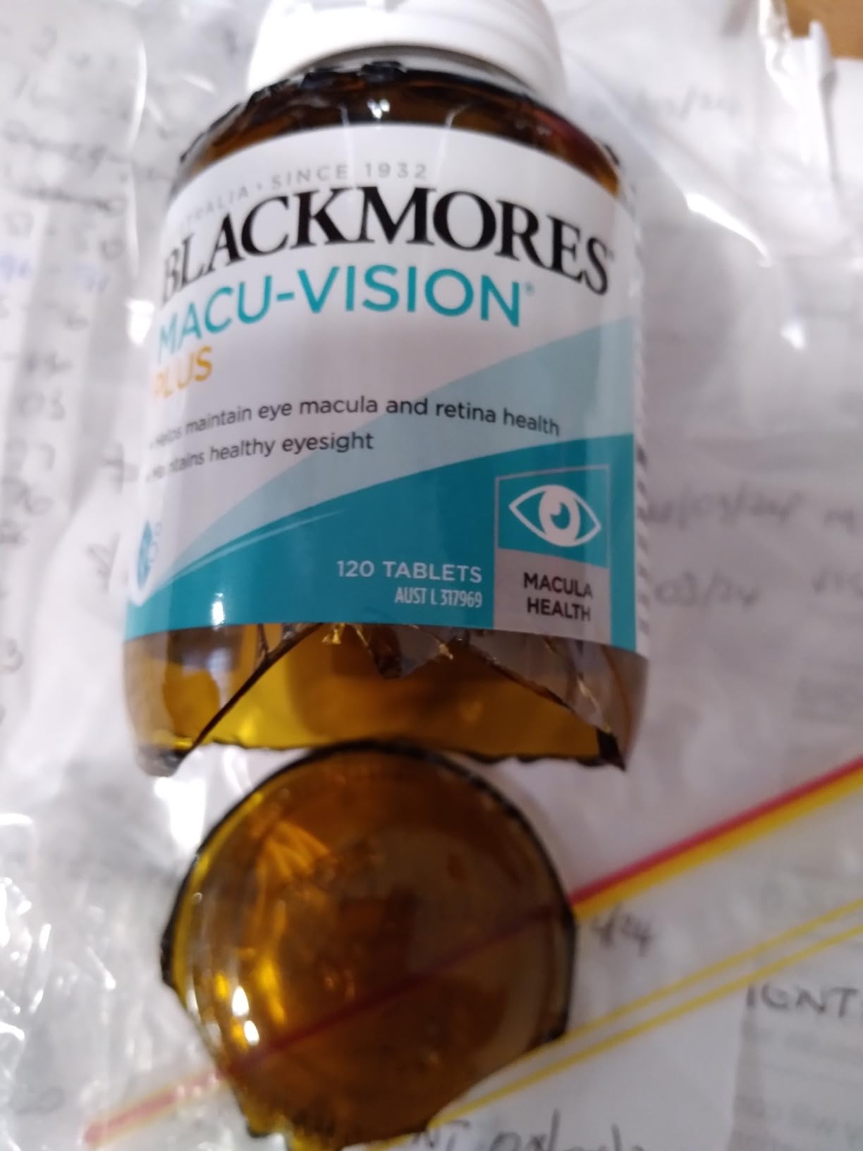 Blackmores Macu-Vision Plus | Helps Maintain Eye Macula & Retina Health ...