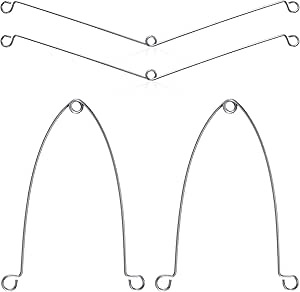 DC,CLISENCE 4Pcs Recessed Lighting Spring Clips, Stainless Steel ...