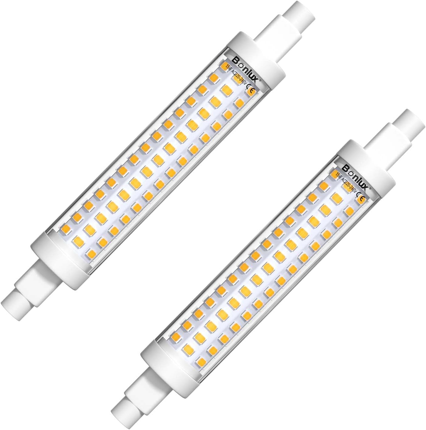 LINEARE R7S LED 117/118MM 8W 360° LUCE NATURALE 4000K 900 LUMEN ...
