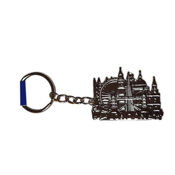 Buy London Icons and Skyline Metal Keychain - Big Ben / Eye ...