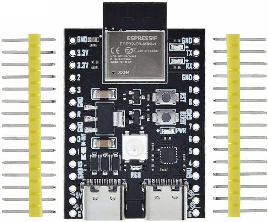 ESP32 / ESP32-C3 WiFi+Bluetooth 5.0 Internet of Things Dual Type-C ...