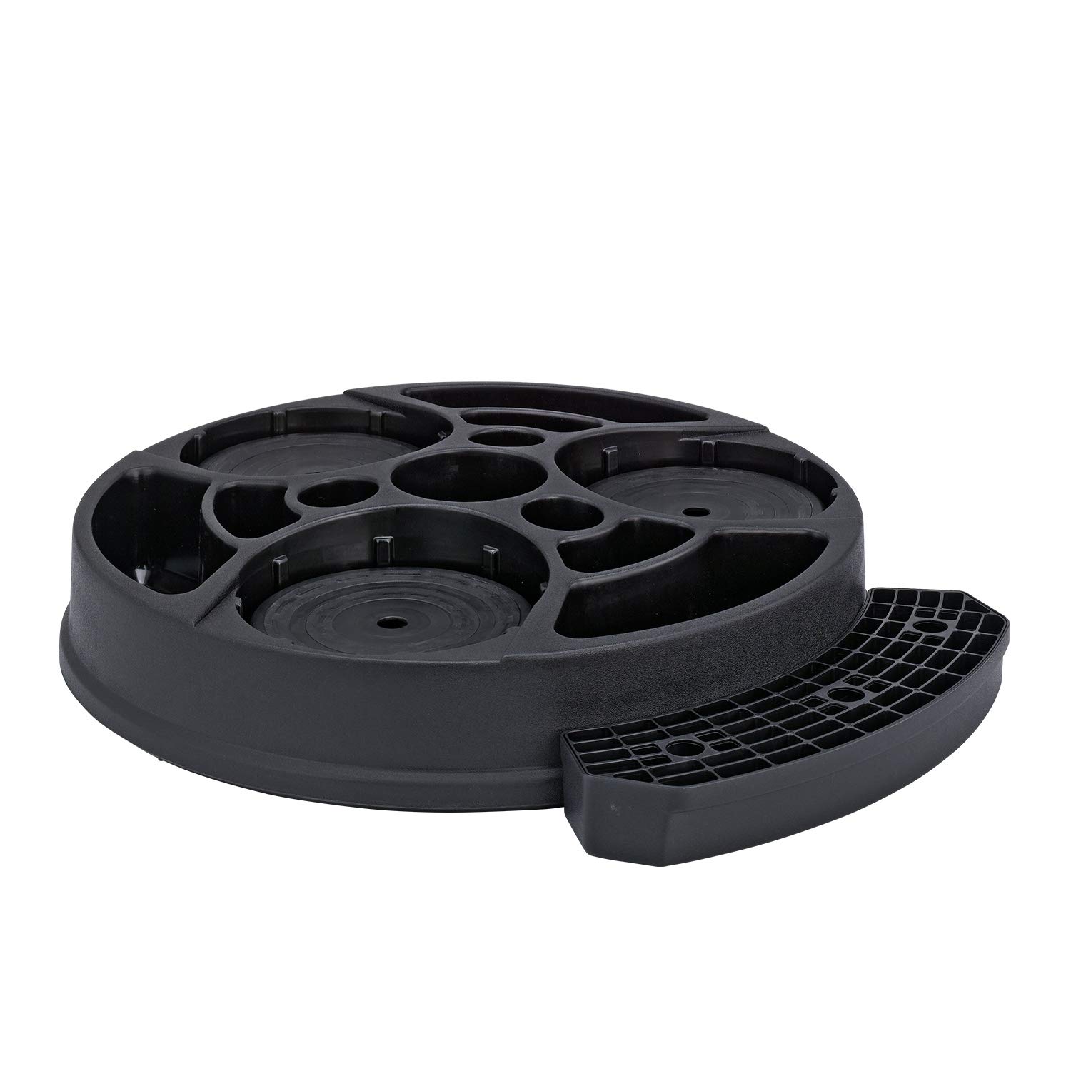 Service Ideas RRAP3BLK Roto Rack Airpot, Plastic, 3 Pot, Black