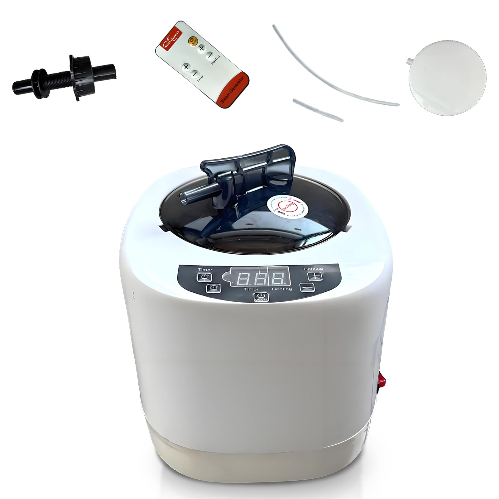 Snapklik.com : BOOLONKODA 4L Sauna Steamer Machine, Portable Sauna ...