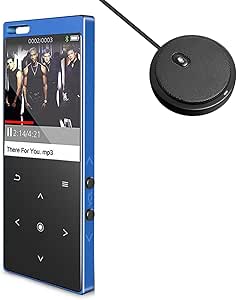 CCHKFEI Bluetooth MP3 Player with 64GB Memory Card,Music MP3 Player ...