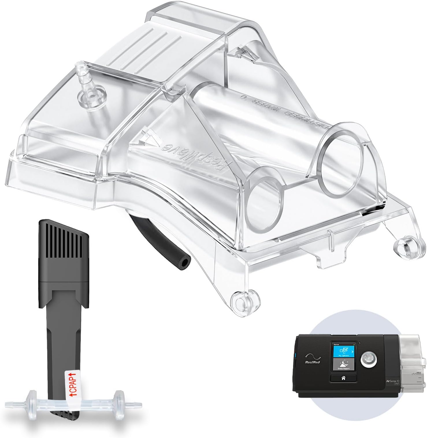 Amazon.com: Universal Tubing Adapter for ResMed AirSense 10 & AirCurve ...