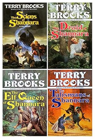 The Heritage of Shannara Hardcover 4 Book Set: Scions / Druid / Elf ...