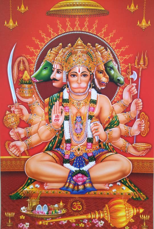 Silver trees -Shree Hanuman ji Carrying Mountain On His Hand,High ...