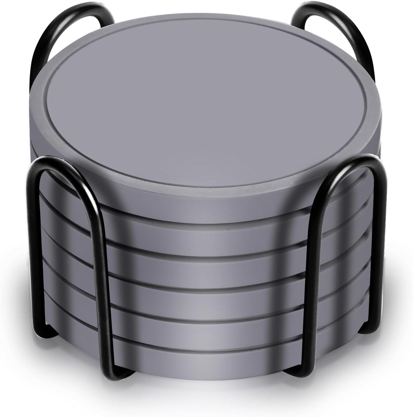 Amazon.com: Azhou Cup Coasters for Drinks Absorbent, Heavy Duty Ceramic ...