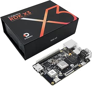 Waveshare D-Robotics RDK X3 Development Board, Quad-core ARM Cortex-A53 Processer, 5Tops Edge ...