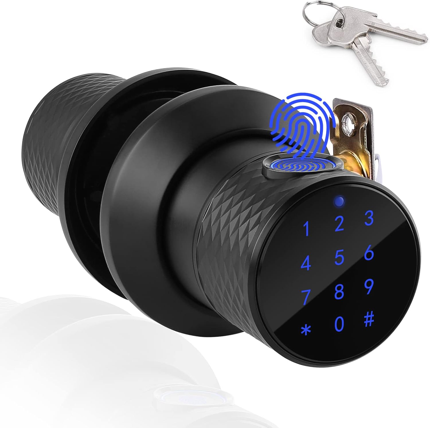 Smart Fingerprint Code Lock, FITNATE Bluetooth Digital Code Door Lock ...