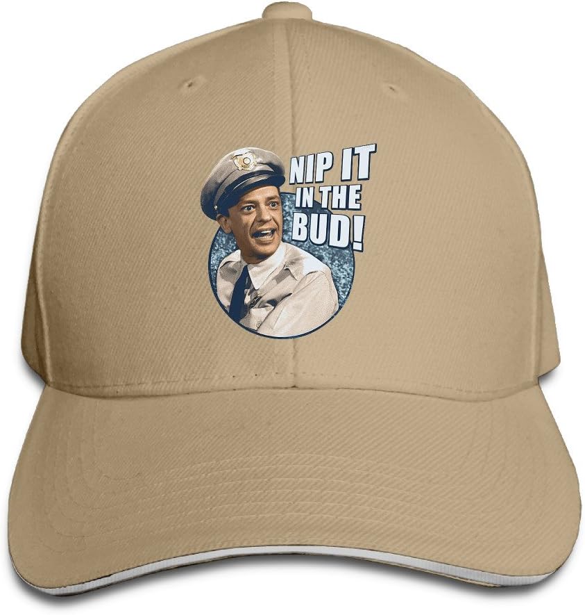 Doris Barney Fife Nip It In The Bud.png Outdoor Sandwich Hat Natural ...