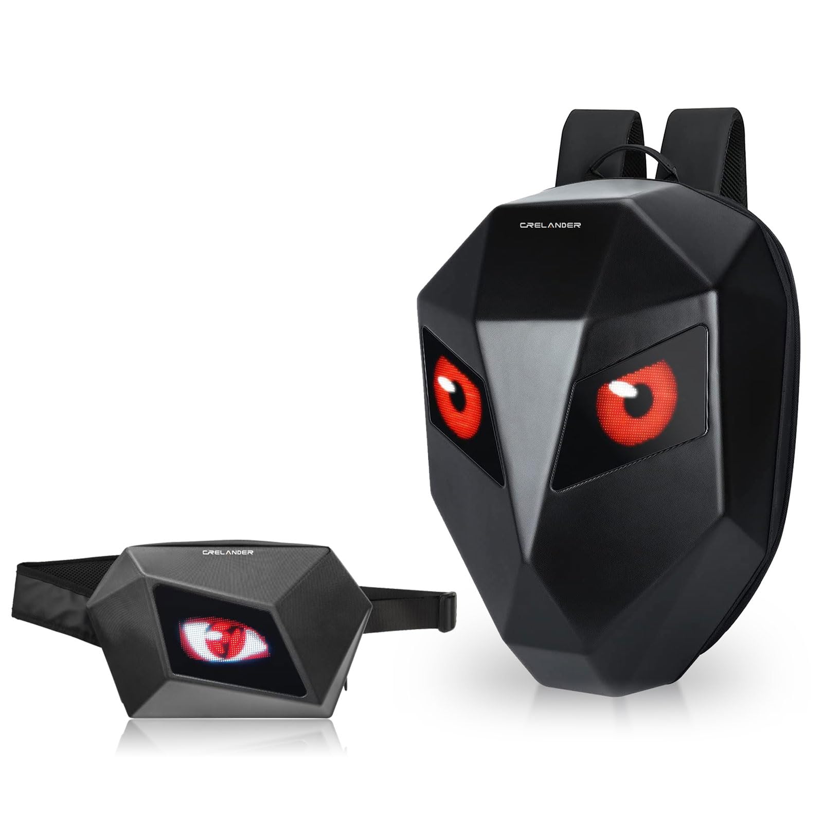 Buy Led Motorcycle Backpack Helmet Bag Programmable LED Knight Backpack ...