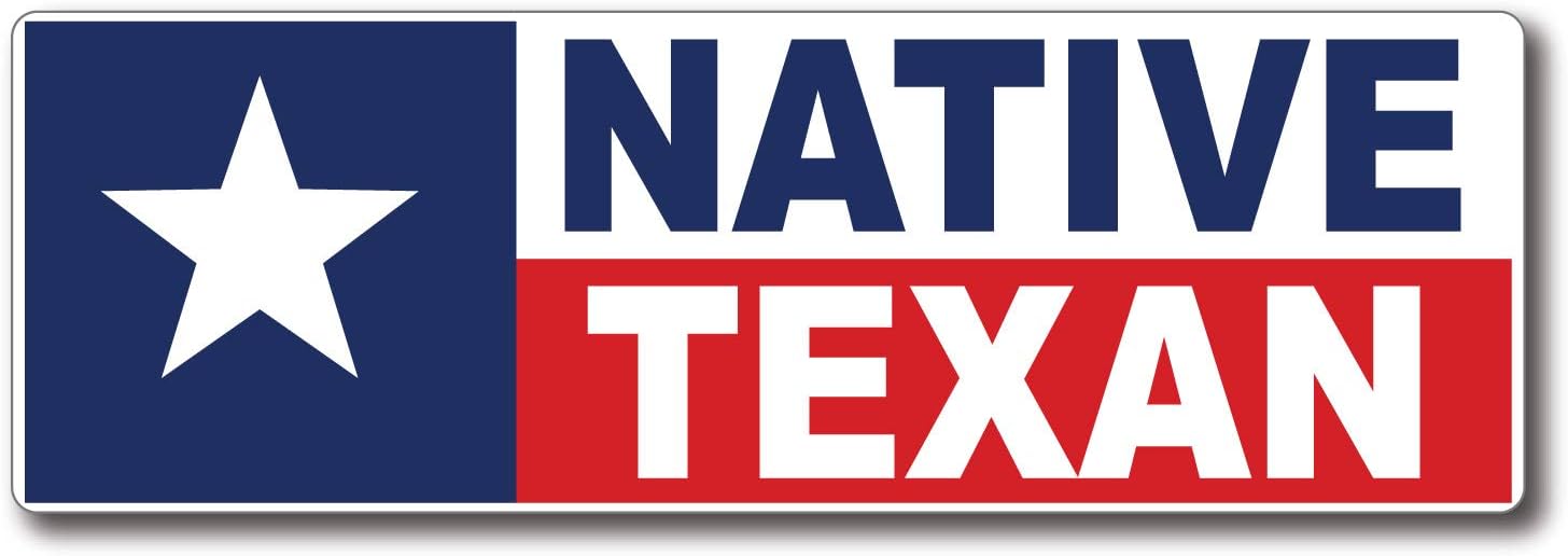 Amazon.com: StickerJOE Native Texan Texas Bumper Sticker Texas Car ...