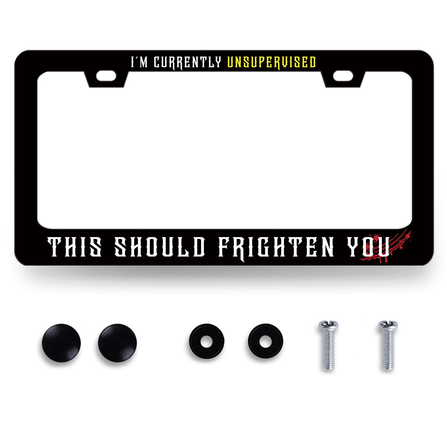 Funny License Plate Frame Design Your Own License Plate Frame
