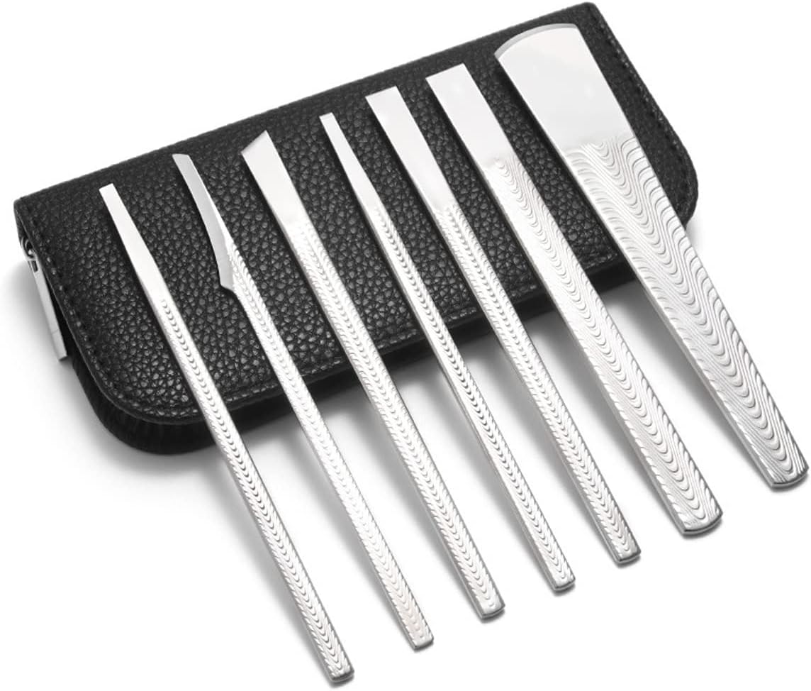 Amazon.com: 7 Pcs Decorative Foot Knives, Pedicure Knife Set for ...