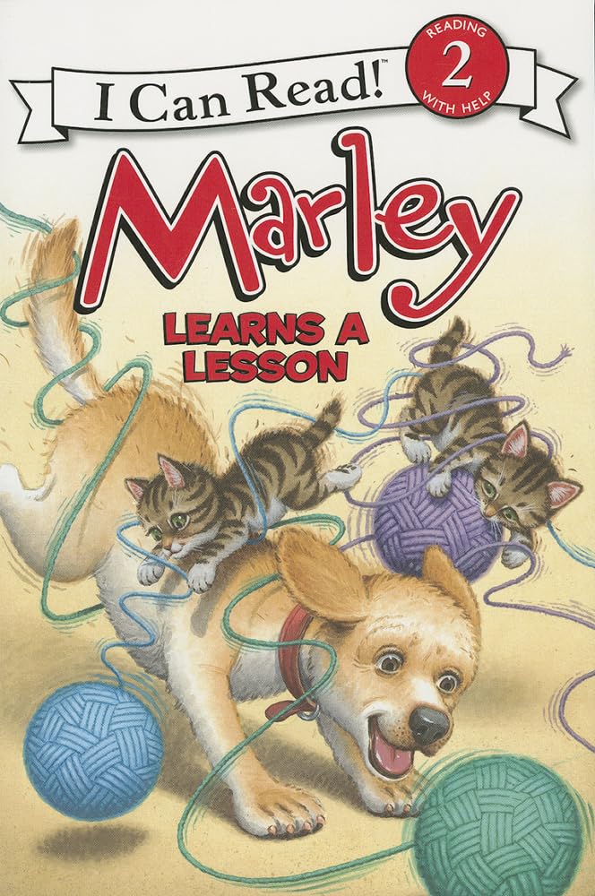 Amazon.com: Marley: Marley Learns a Lesson (I Can Read Level 2 ...