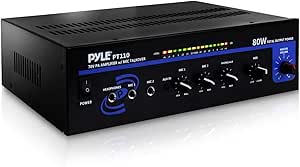 Amazon.com: Pyle Compact Mono Public Address Amplifier - Professional ...