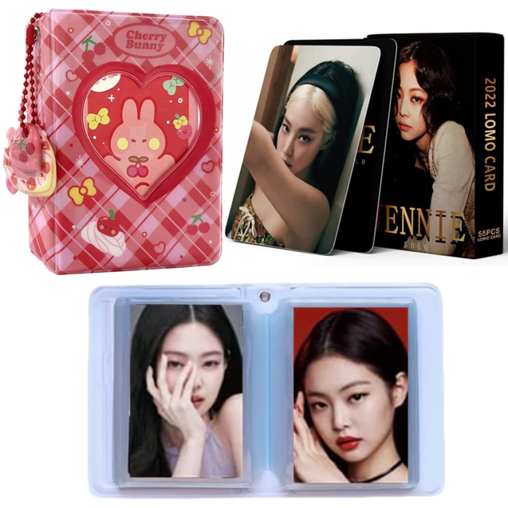 Buy Goodern 55Pcs Blackpink Lomo Cards Blackpink Photocards Set with 3 ...