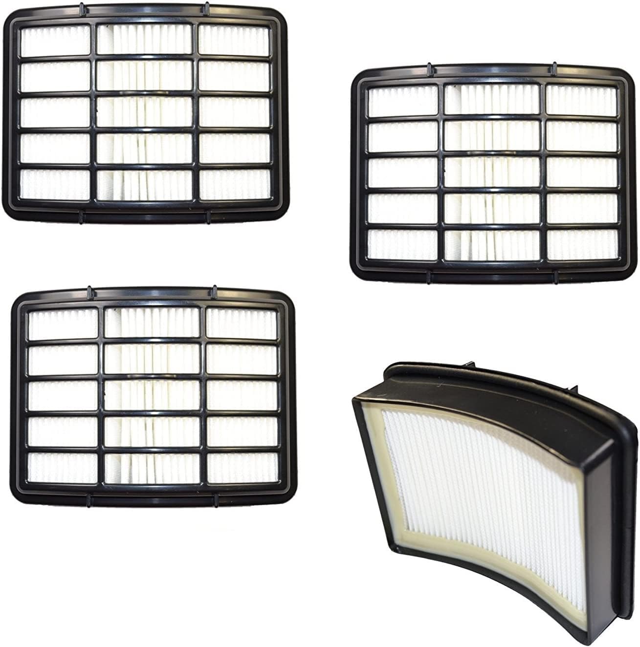 Amazon.com: HQRP 4-pack HEPA Filter compatible with Shark Navigator ...