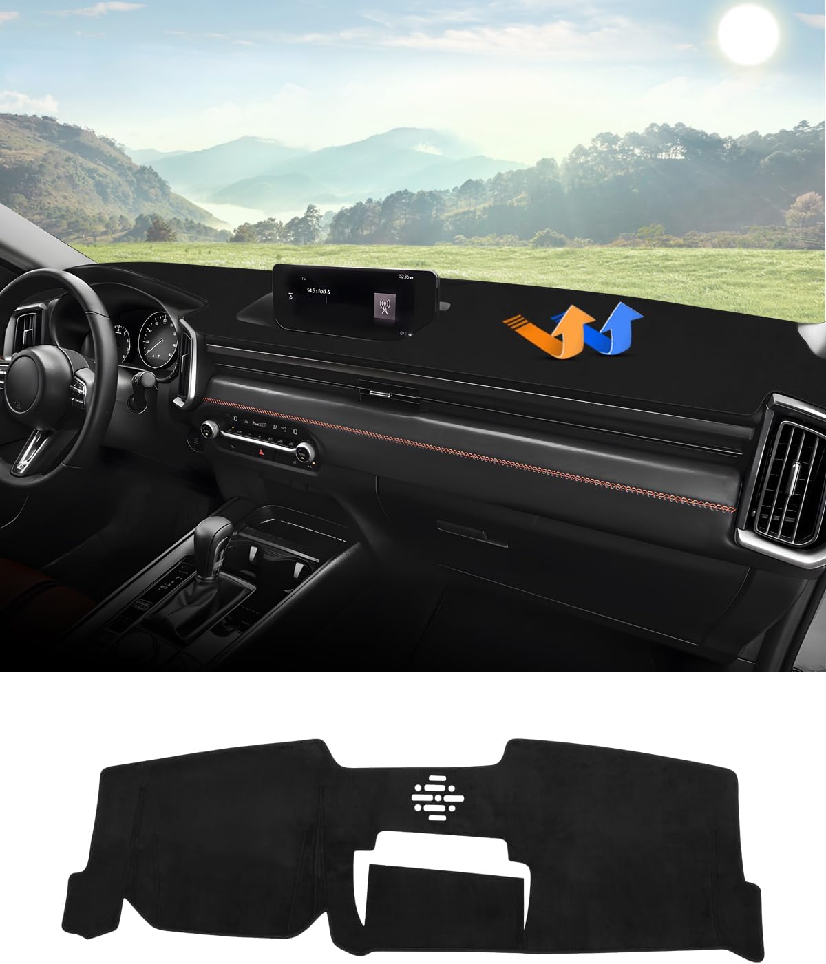 Amazon.com: Autorder Dashboard Cover Mat for 2023 2024 2025 Mazda CX-50 ...
