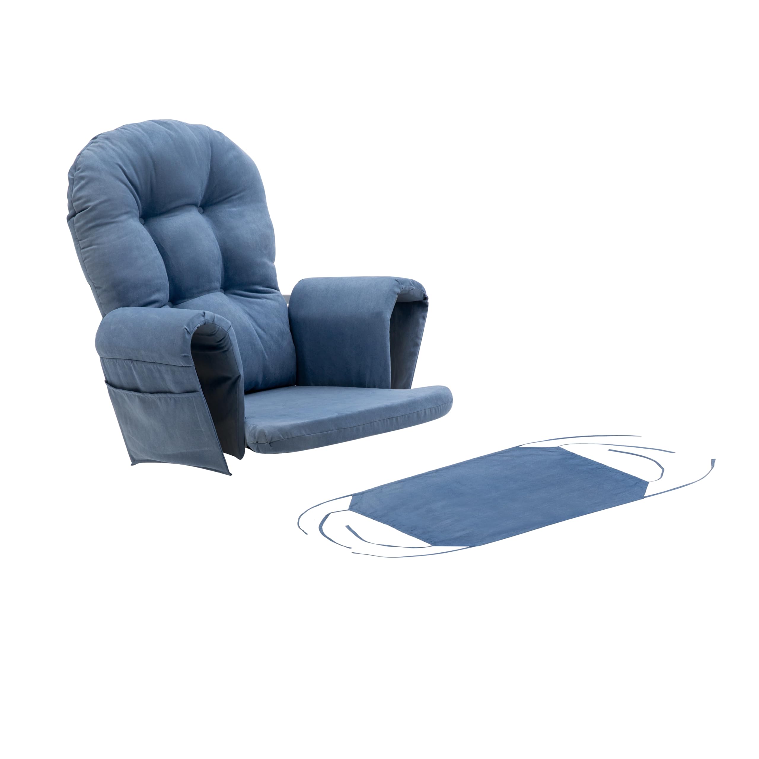 Amazon.com: Rejoice Home Atoll Glider Rocking Chair Replacement Cushion ...