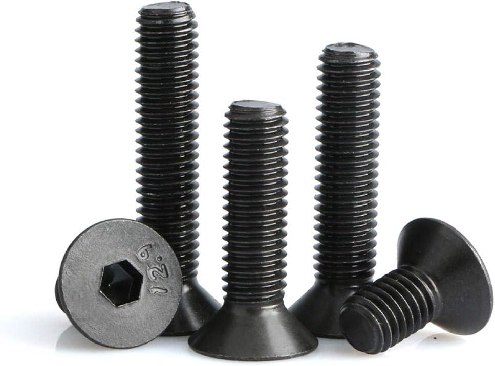 Hochfeste Flachbecherschrauben, schwarze Schrauben, Flachkopfschrauben ...