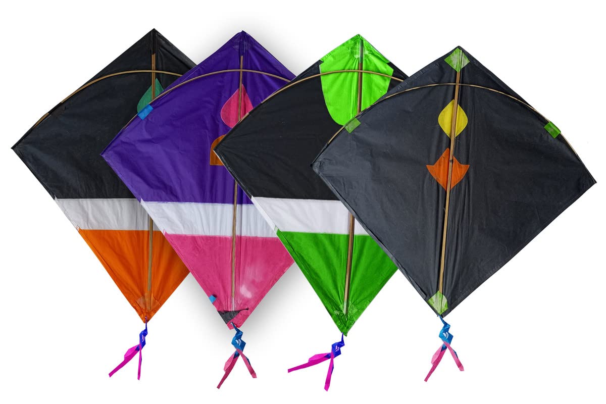 Paper Rocket Kite Patang, Multicolour, Indian Gudia - (Pack of 20 ...