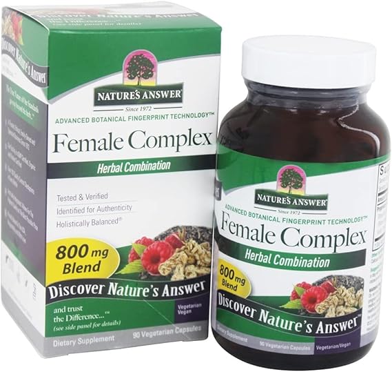 Amazon.com: Nature's Answer Female Complex | High Strength Dietary ...
