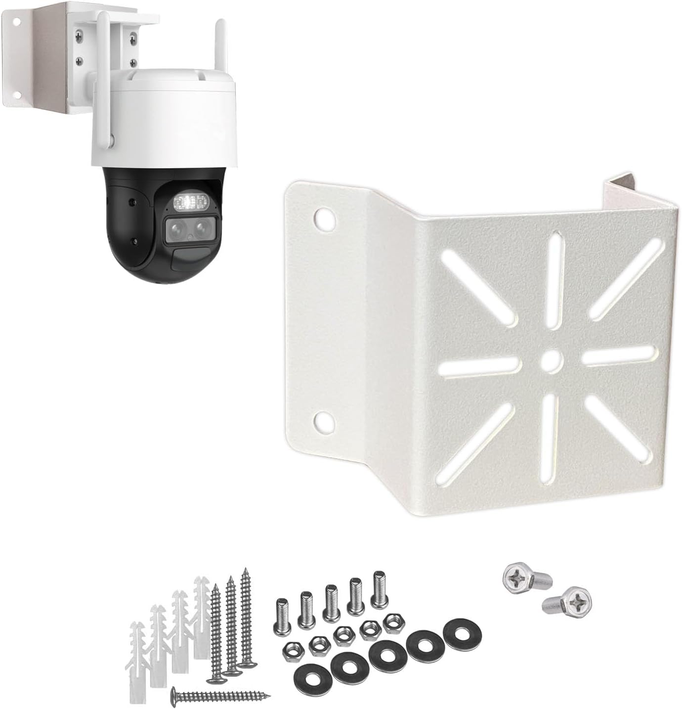 WiTi Mini Size Corner Wall Mount for WiFi IP Camera, Solid Metal Holder ...