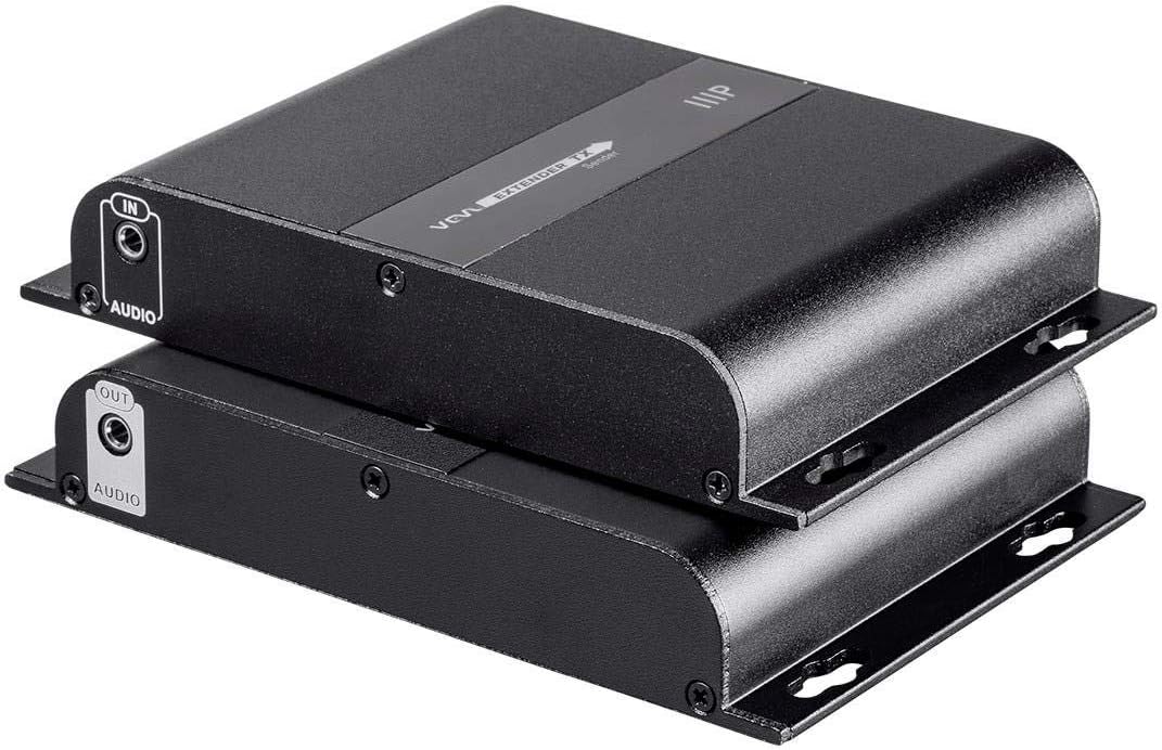 Amazon.com: Monoprice BitPath AV VGA Extender Over Single Cat6 Cable ...