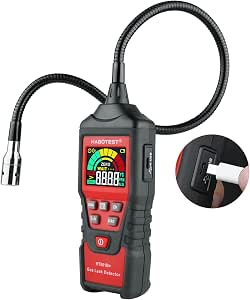 Portable Methane Propane Combustible Natural Gas Leak Sniffer Detector ...