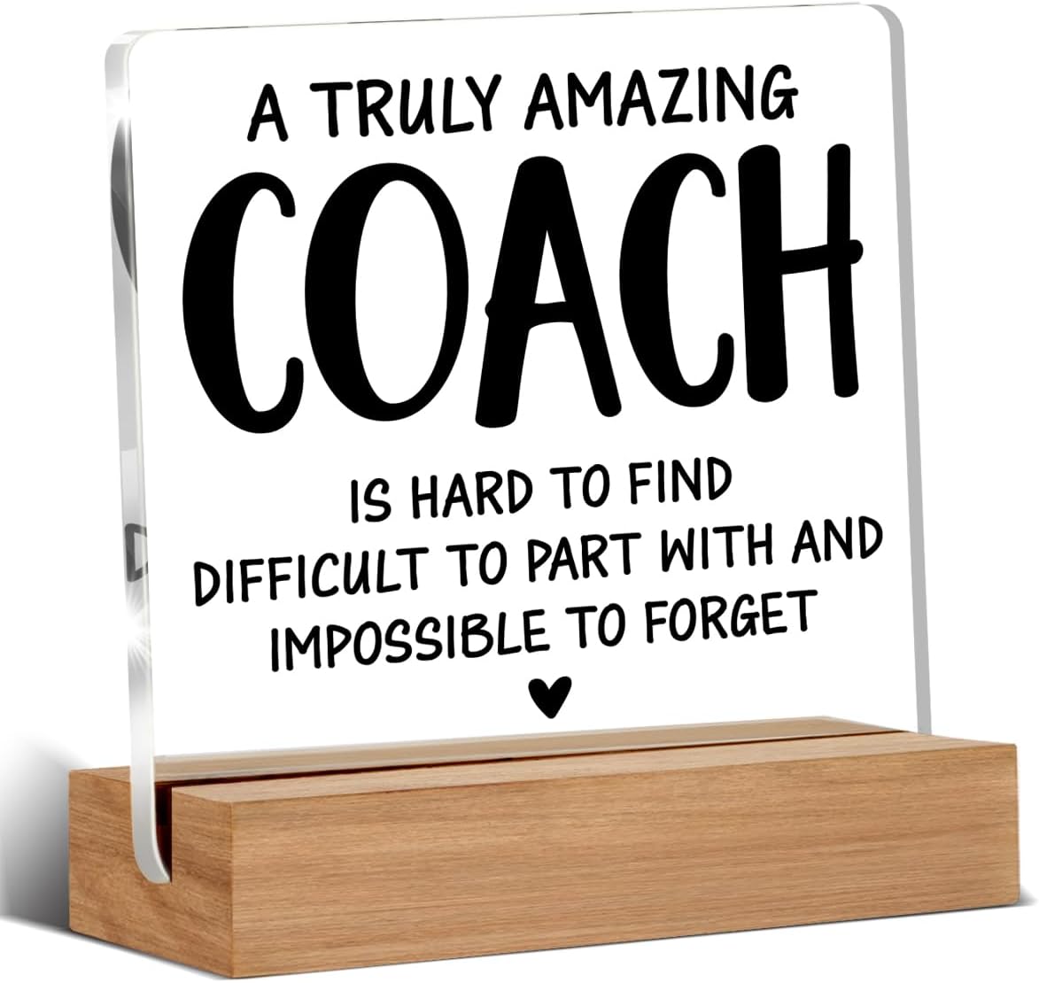 Amazon.com: Coach Definition Wooden Box Sign Desk Decor, Coach ...