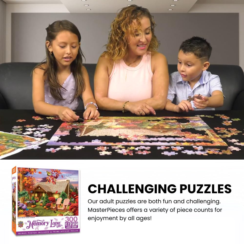 Snapklik.com : Masterpieces 300 Piece EZ Grip Jigsaw Puzzle