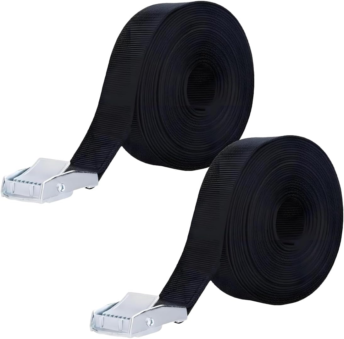 Amazon.com: ZIMISI 2PCS Lashing Straps with Cam Buckle, 1" x 3Ft ...