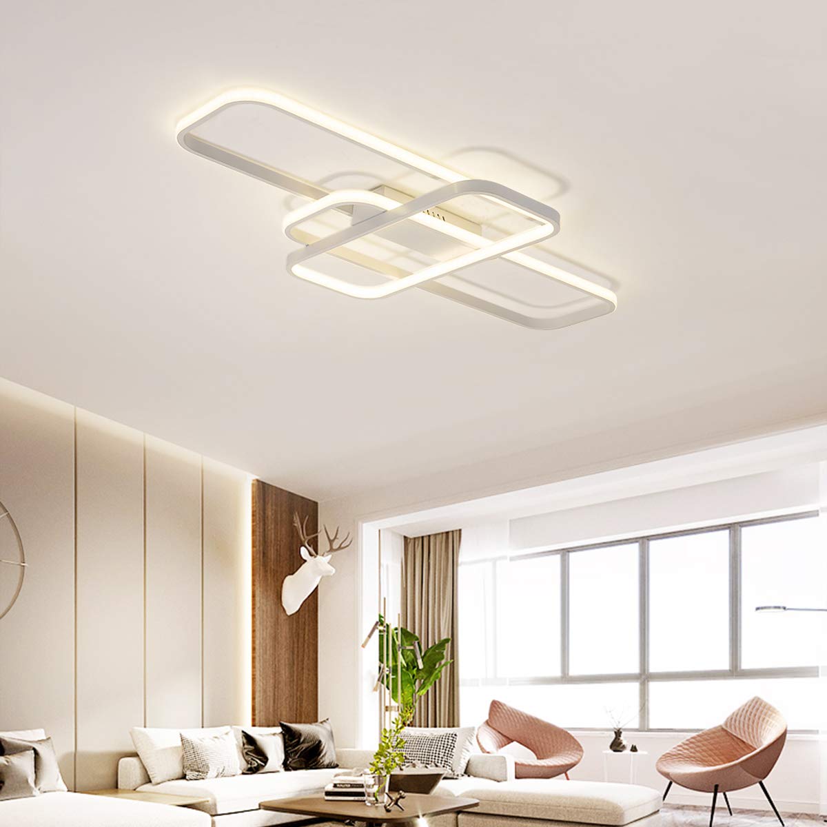Square Ceiling Lights Living Room Ceiling Lamp Modern Living Room Lamp