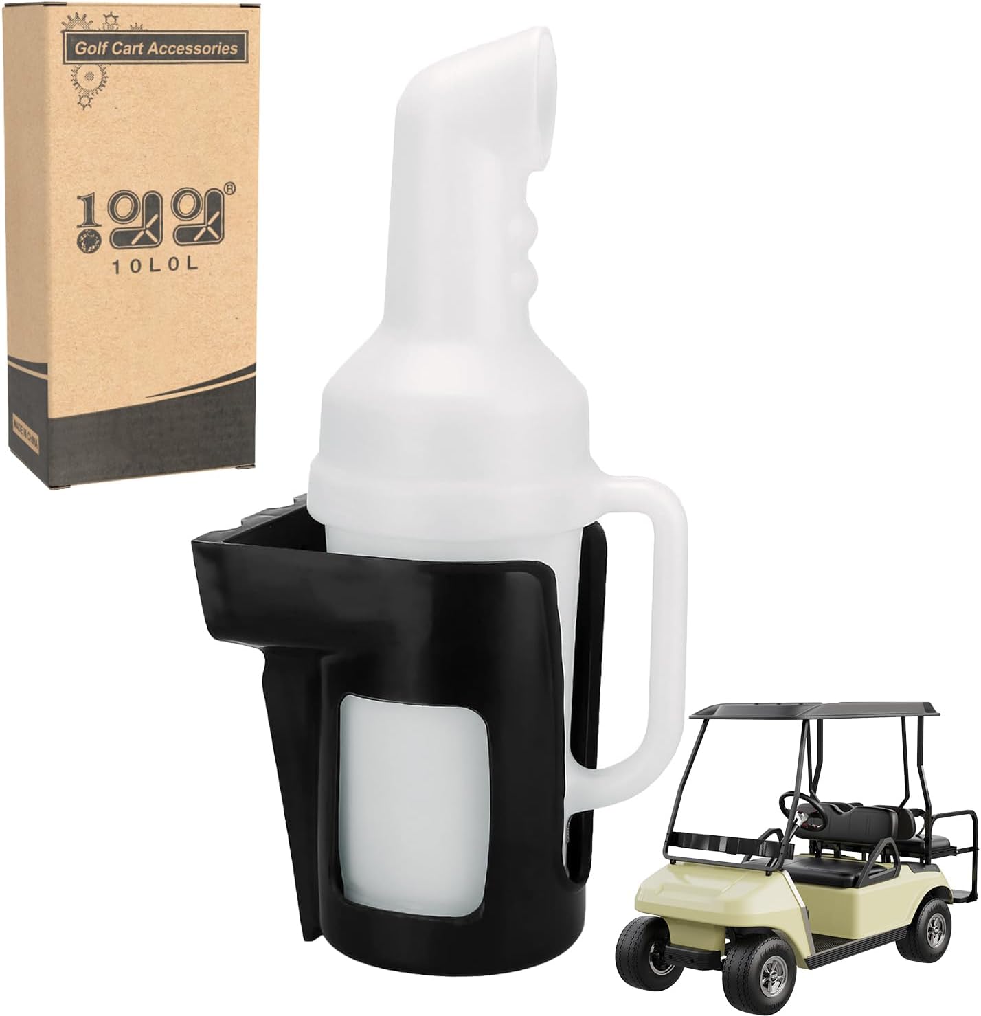 Amazon.com: 10L0L Universal Golf Cart Sand Bottle with Holder for ...