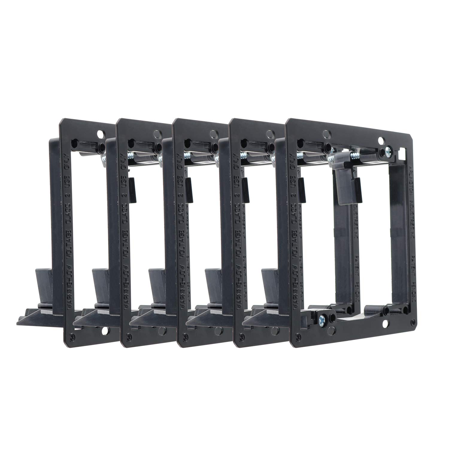 Amazon.com: Maxmoral 5pcs 2-Gang Low Voltage Mounting Bracket ...