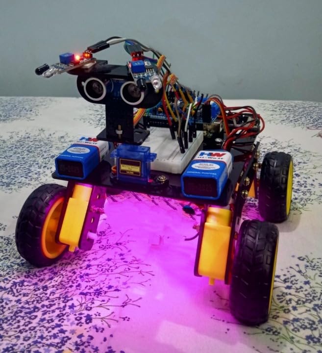 Kit4Curious 6 Wheel Drive Robotic Chassis for DIY Robotics Project ...