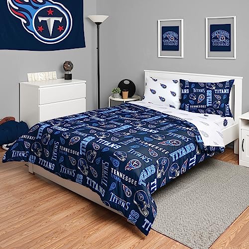 Snapklik.com : Tennessee Titans NFL Team Color Bed In A Bag Comforter ...