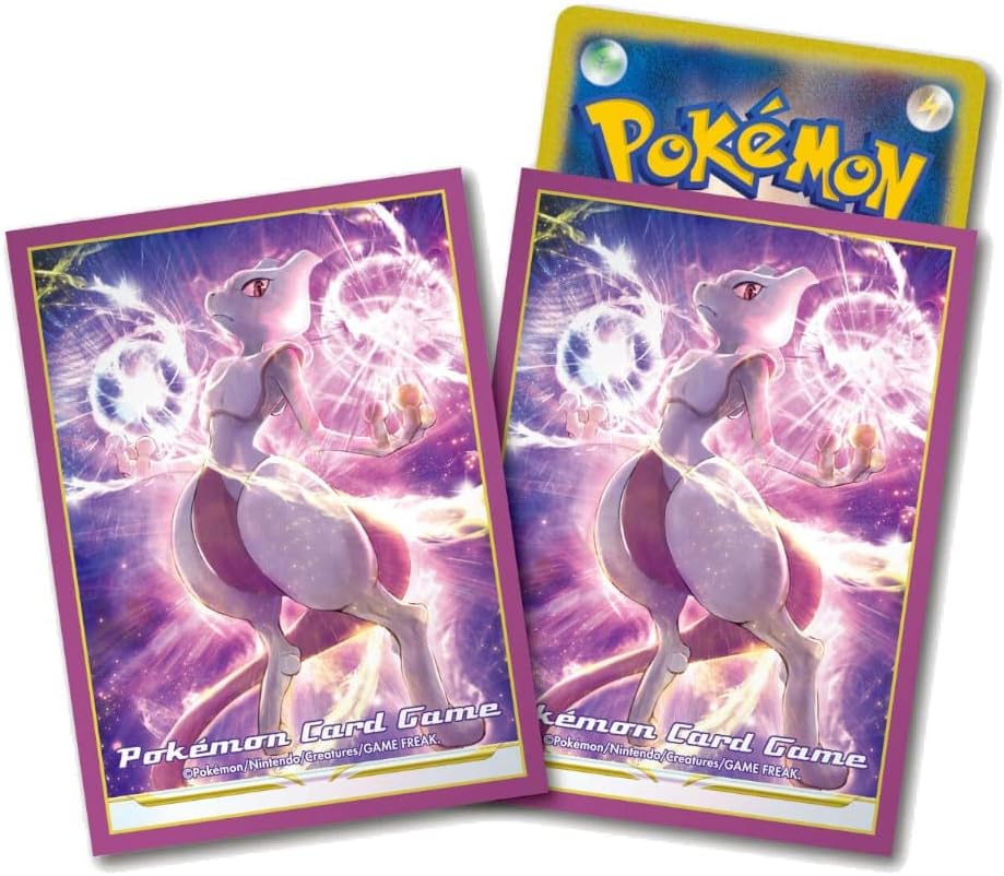 Amazon.com: Pokemon Center Original TCG Card Sleeve Mewtwo VSTAR : Toys ...
