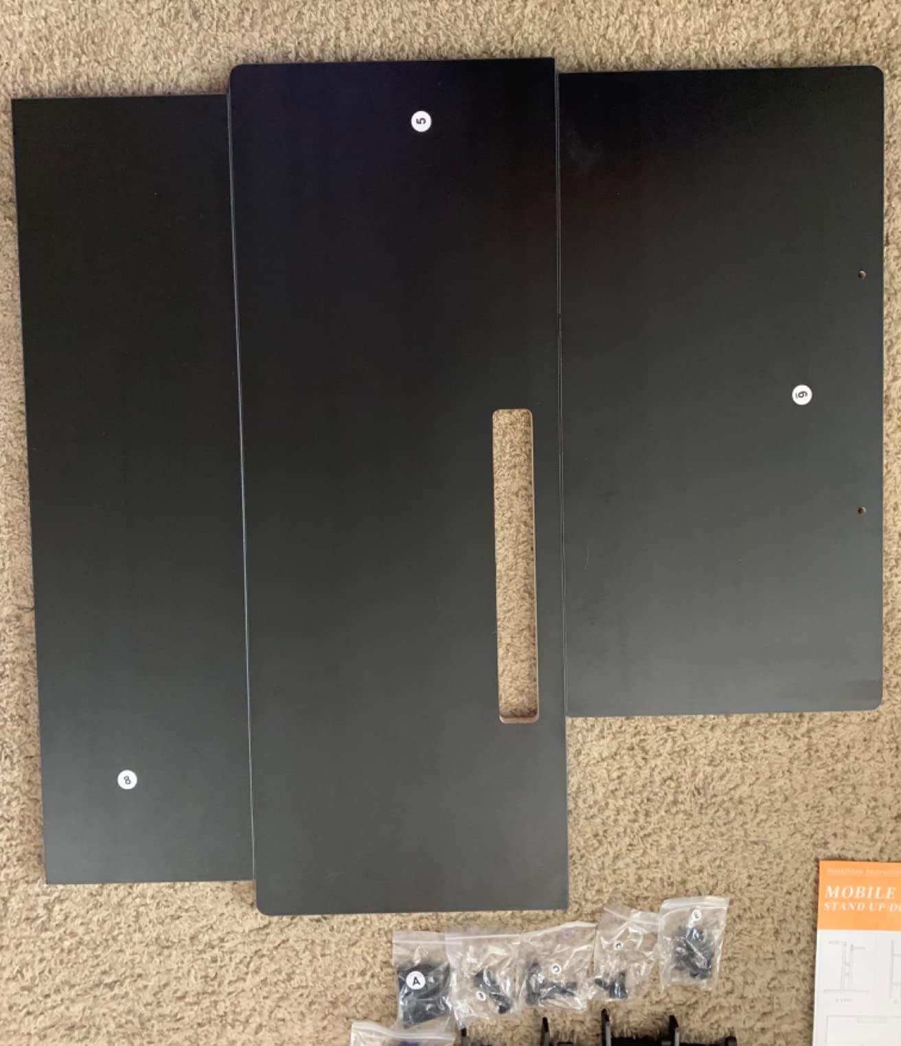 $16/mo - Finance Panta Mobile Standing Desk, Adjustable Rolling ...