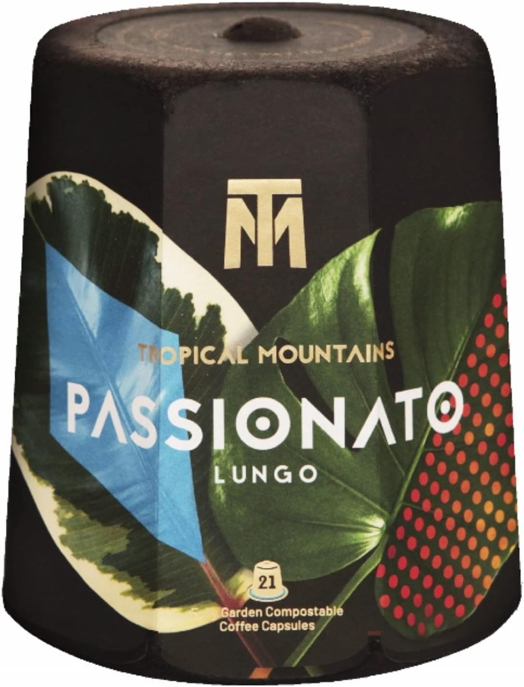 Tropical Mountains Coffee Capsules, Passionato - Pack of 21, Single ...