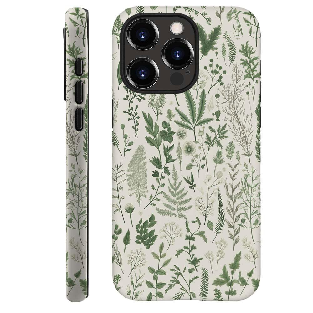 Amazon.com: kiritfox Case Compatible with for iPhone 14 Pro Max,Vintage Sage Green Floral ...