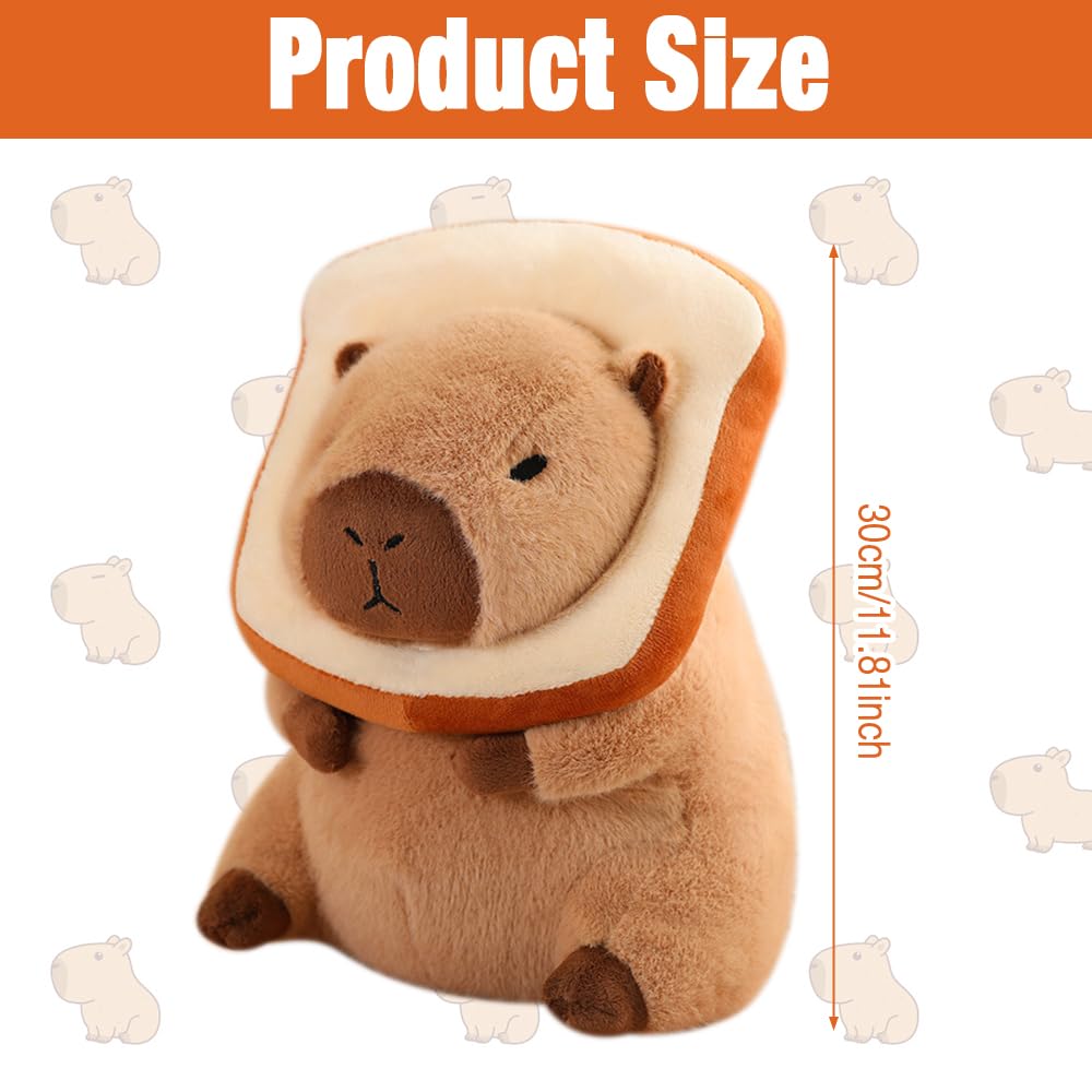 HIULLEN Stuffed Capybara Animal Doll, 30cm Capybara Plush Toy with ...