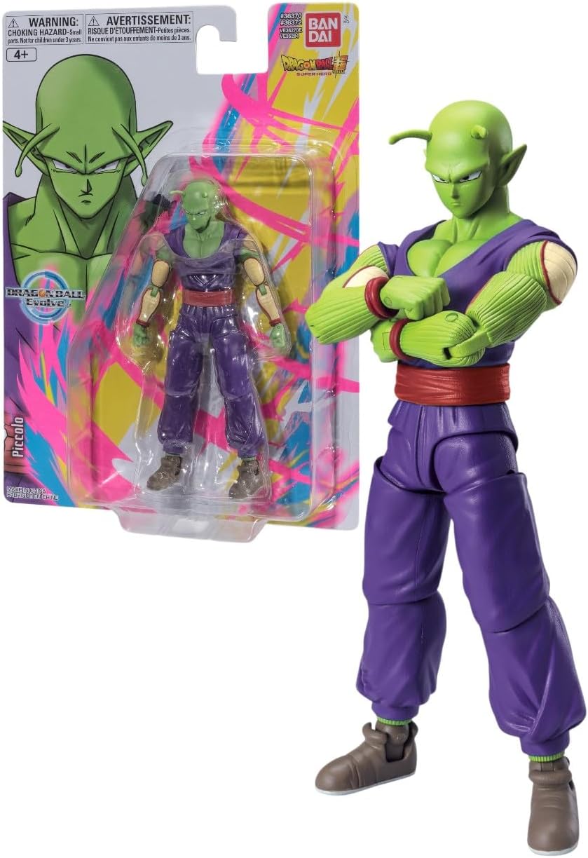 DRAGON BALL Evolve Piccolo Action Figure - 12.5cm Super Anime Toy ...