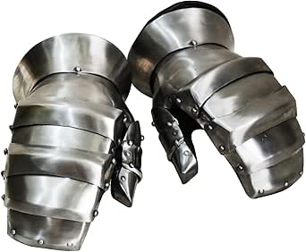 Amazon.com: Medieval Combat Gauntlet Armour Pair : Clothing, Shoes ...