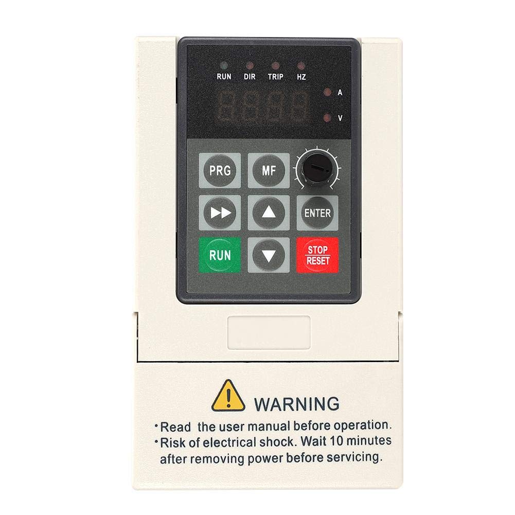 Buy VFD Inverter, Professional 110V 0.4KW 5A Single Phase Input 3 Phase ...