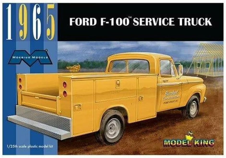 Amazon.com: Moebius Models Camión de servicio Ford F-100 1965 : Arte y ...
